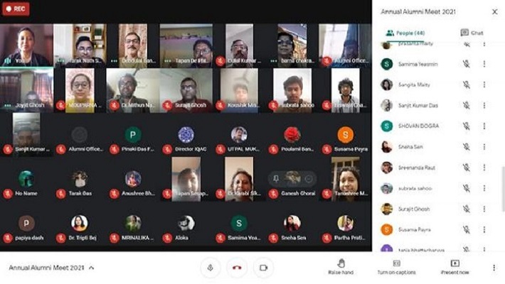 VUAA alumni meet 2021 online